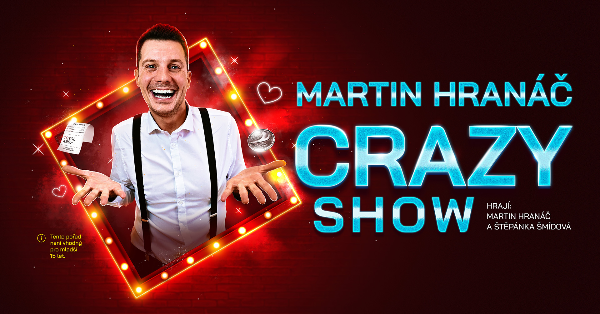 Martin Hranáč • Crazy Show - Chrudimská beseda